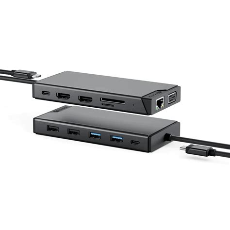 Buy Mv2 Usb C Dual Display Dp Alt Mode Docking Station Online At Alogic