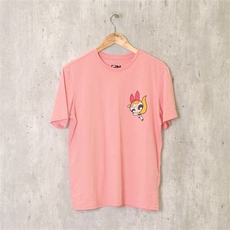 T Shirt Rosa Meninas Super Poderosas Cartoon Network Blusa Feminina Cartoon Network Usado