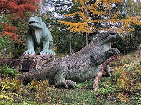 Iguanodon Information About The Crystal Palace Statues