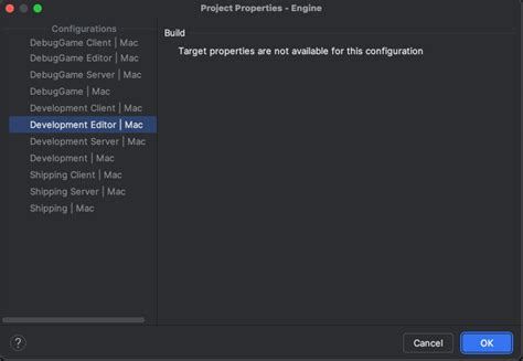 Unable To Build Unreal Engine On Mac Rider Support Jetbrains
