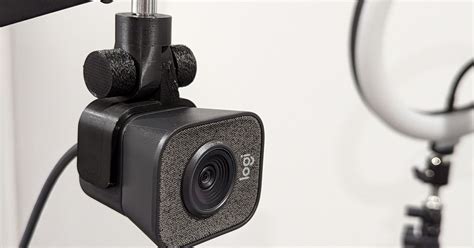 Logitech Streamcam Mount With Joint Remix By Scross Download Free Stl Model Printables Com