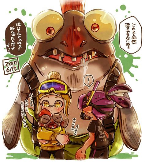 Salmon Run Splatoon Splatoon Dibujos Bocetos