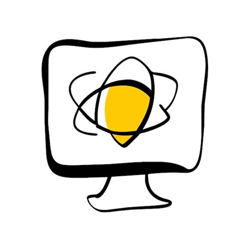 Premium Vector Quantum Computer Programming Vector Graphics Illustration Eps Source File