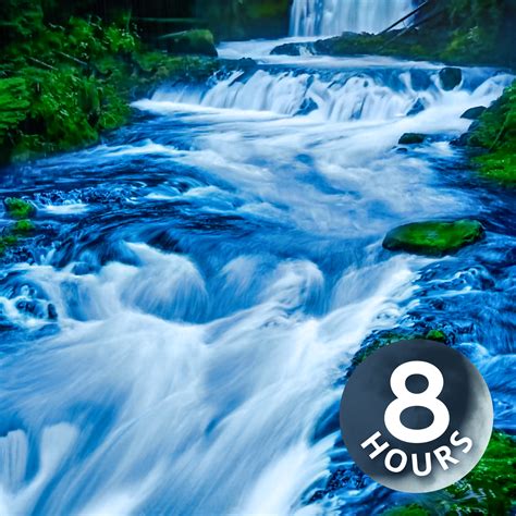 Rushing River And Rainstorm White Noise For Sleeping 8 Hour Rain