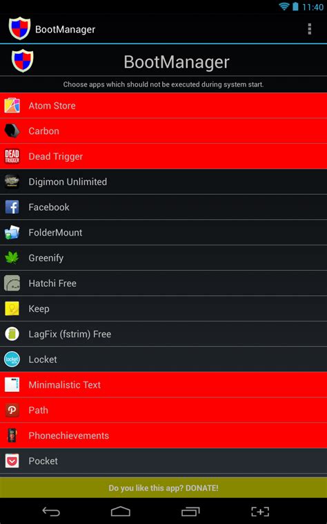 Android Make Your Device Boot Faster By Disabling Startup Items With Bootmanager Dottech