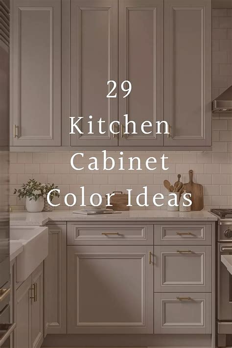 29 Stunning Kitchen Cabinet Color Ideas Youll Love Lighter Kitchen Cabinets Cabinet Color