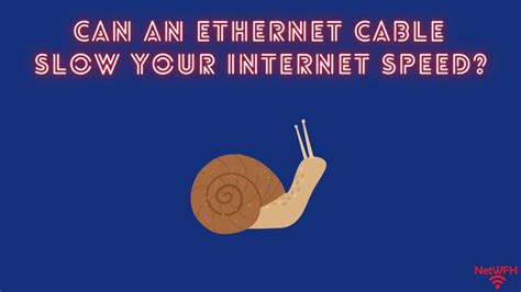 Can An Ethernet Cable Slow Your Internet Speed Network From Home