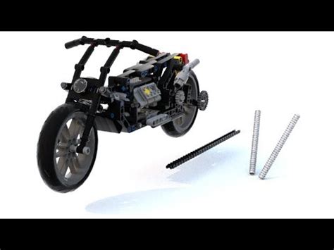 Lego Technic Motorcycle Instructions Youtube