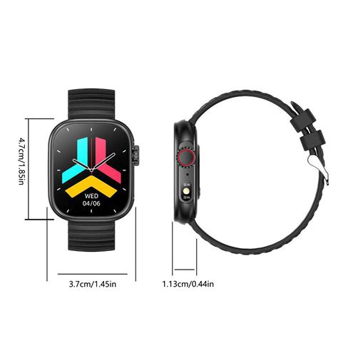 smartwatch calling heart rate surveillance oxygen weather music control and more tick talk