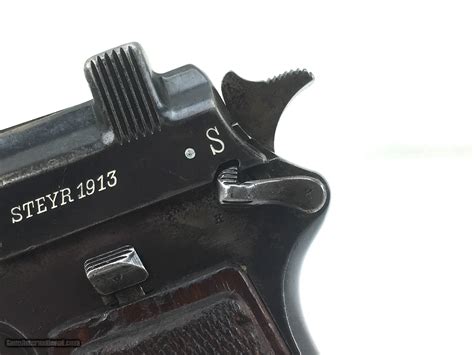 Steyr 1912 Romanian Contract Pistol 9x23mm Steyr
