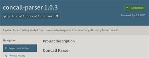 Opensource Python Regex Llms Finance Nlp Fintech Pypi Jay Shah