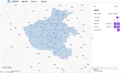免费、好用，标准的行政区划数据下载平台 知乎
