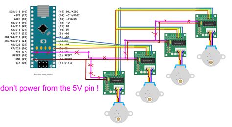 Arduino Nano With Stepper Motor BYJ Robotics Arduino Forum