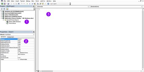 What Are The Three Windows In The Visual Basic Editor For