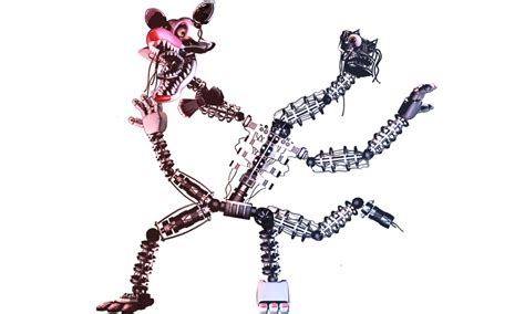 Fnaf2 Toy Foxy Full Body Fixed Manglet Foxy Model Artglyph