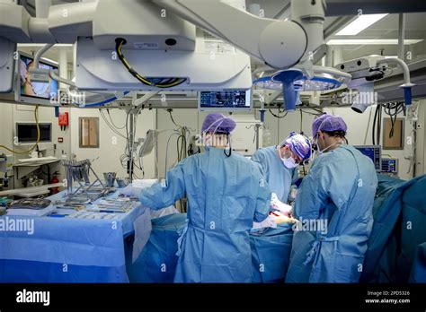 Rotterdam Xxx During An Operation In The Pediatric Heart Center Of