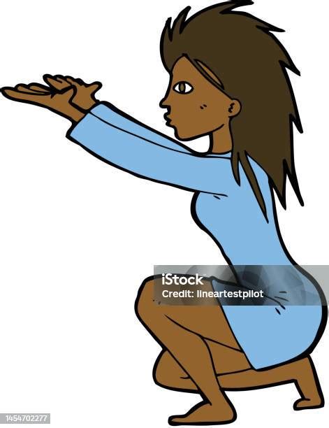 Cartoon Woman Casting Spell Stock Illustration Download Image Now Adult Art Cartoon Istock