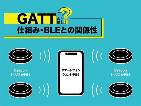 GATTとは仕組みやBLEとの関係性を解説 クミコミ