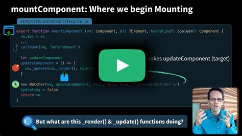 The Mounting Process Advanced Components Vue Mastery