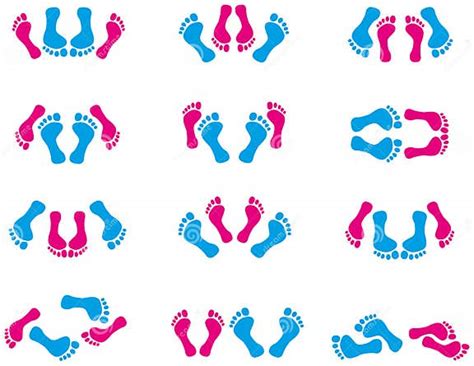 Posiciones De Los Pies Del Sexo Ilustración Del Vector Ilustración De