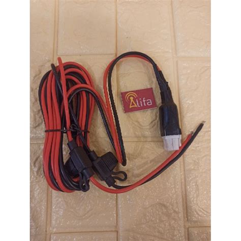 Jual Kabel DC Cord 4 Pin Untuk Radio HF SSB Icom 718 VX1700 Dan Sejenisnya Shopee Indonesia