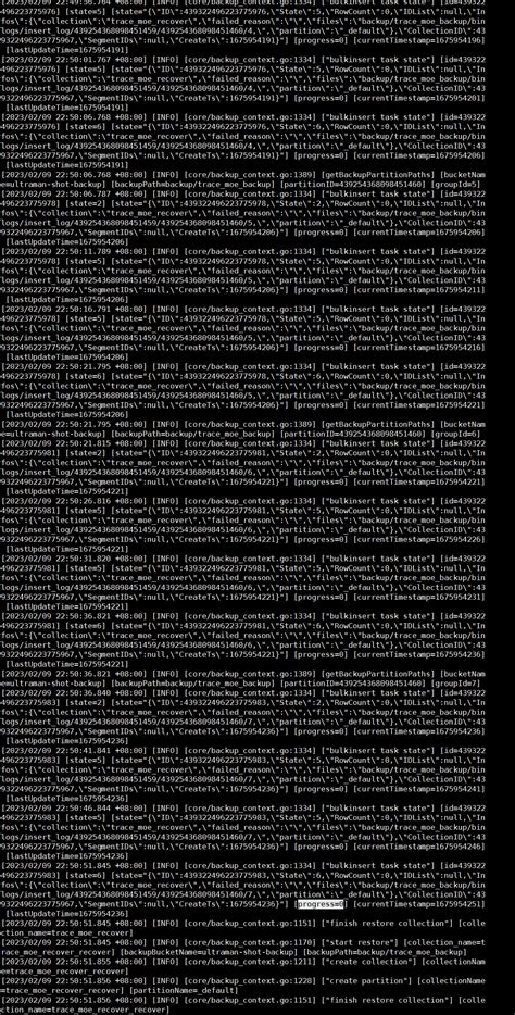 Bug Milvus Backup Only Restored The Collection Meta Instead Of Index Data · Issue 86