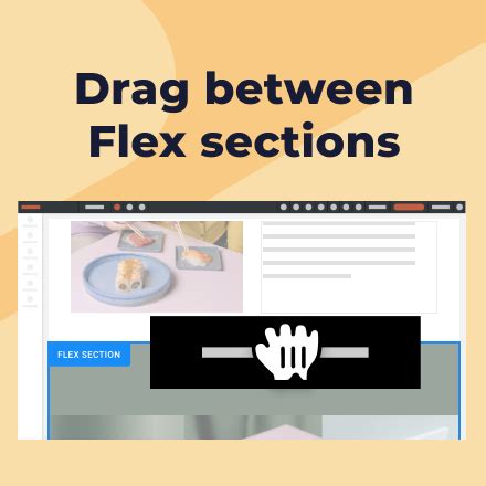 Drag Drop Widgets Seamlessly Into And Between Flex Sections