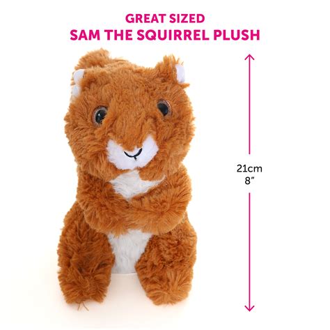 Sam Squirrel Soft Toy I Love Fancy Dress