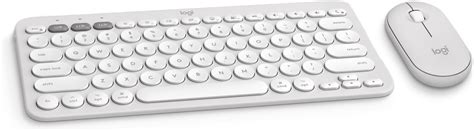 Amazon Com Logitech MK Slim Wireless Keyboard And Mouse Combo Modern Compact Layout Ultra