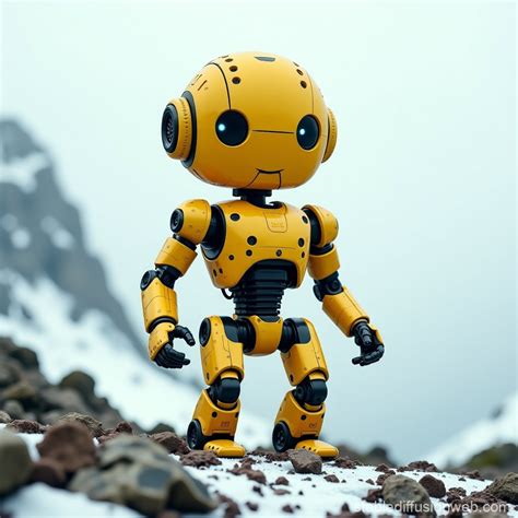 Broken Robot In Ruins Stable Diffusion Online