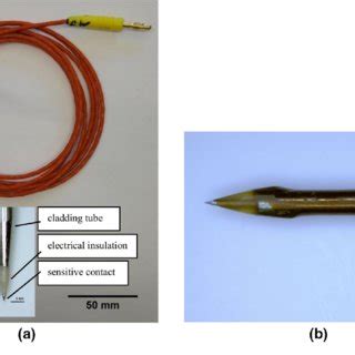 Schematic Signal Of A Double Contact Probe Arising From The Contact Download Scientific Diagram