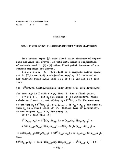 pdf some fixed point theorems of expansion mappings