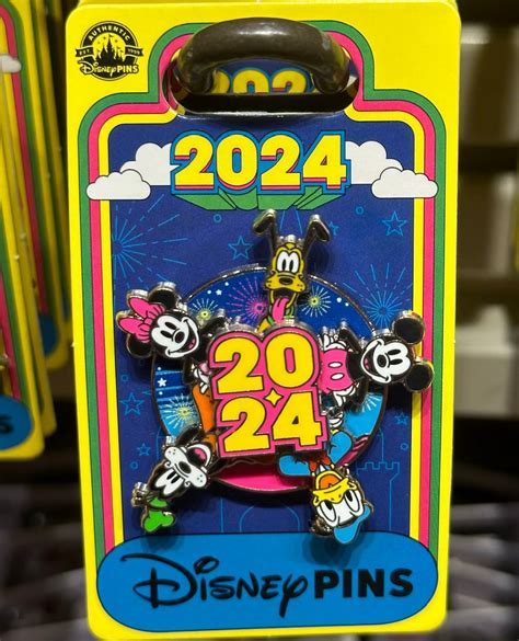 Disney Parks 2024 Dated Pin Series Disney Pins Blog
