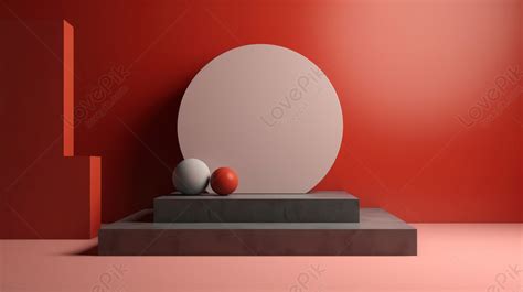 최소한의 제품 디스플레이를 위한 세련된 3d 렌더링 연단 연단 배경 레이 배경 최소한 배경 이미지 Hd 연단 레이 최소한 배경 사진 무료 다운로드 Lovepik