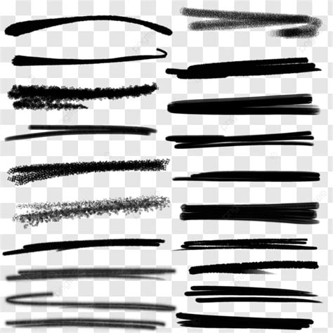 그런지 브러시 손으로 그린 잉크 스트로크 그런지 브러쉬 잉크 스트로크 손으로 그린 스트로크 Png 일러스트 및 Psd 이미지 무료 다운로드 Pngtree