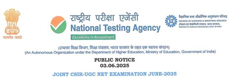 CSIR UGC NET EXAMINATION Registration Link Eshala In