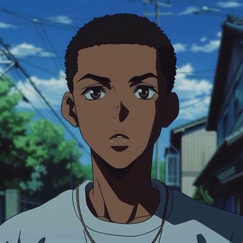 Pin By Angel Casado On Cartoons In 2025 Black Anime Guy Cartoon