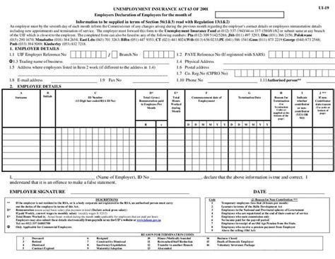 How Long Does It Take To Register An Employee For Uif Armando Friends Template