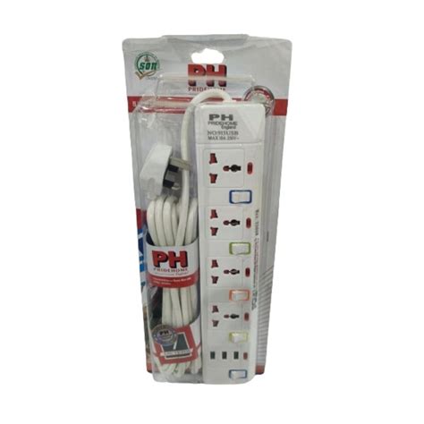 Pride Home Way Multi Extension Socket With USB And Meters Cord Vsonic