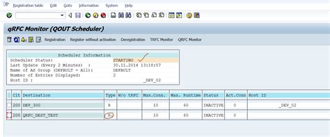 Qrfc With Outbound Queue No Inbound Queue Sapcodes