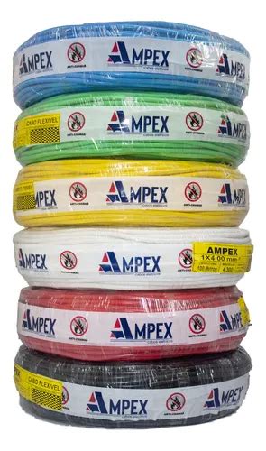 Fio El Trico Cabo Flex Vel Mm Rolo Metros Frete Gr Tis