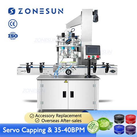 Automatic Double Head Servo Capping Machine Zonesun Technology Limited