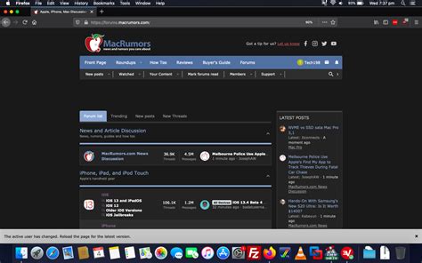 Possible Logout Issue Or Browser Problem MacRumors Forums