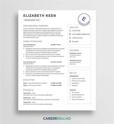 Resume Advice 2025 Download Antonio Porter