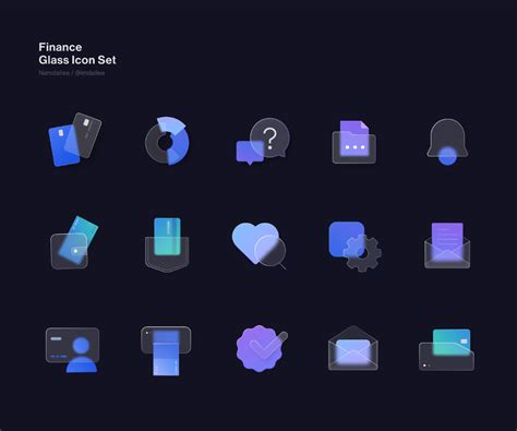 Glassmorphism Icons Artofit