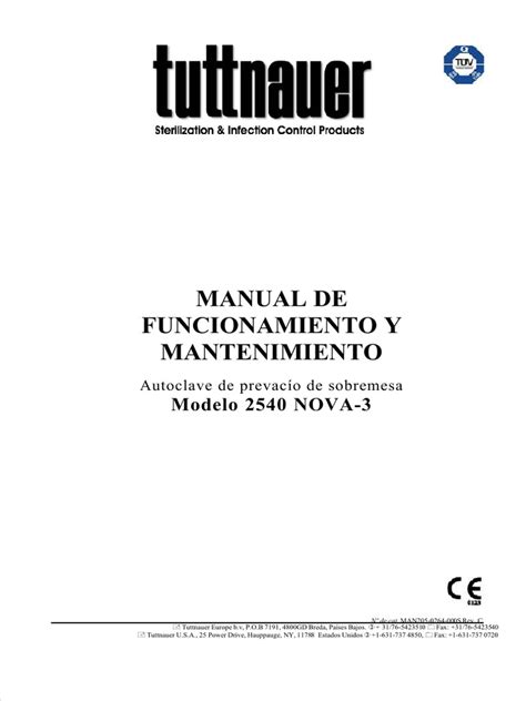 Dokumen Tips Autoclave Nova 3 De Tuttnauer Manual De Usuariopdf Pdf Computadoras