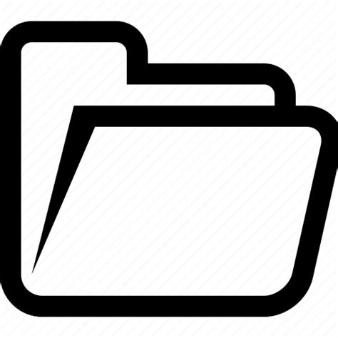 Directory File Files Folder Open Opened Icon