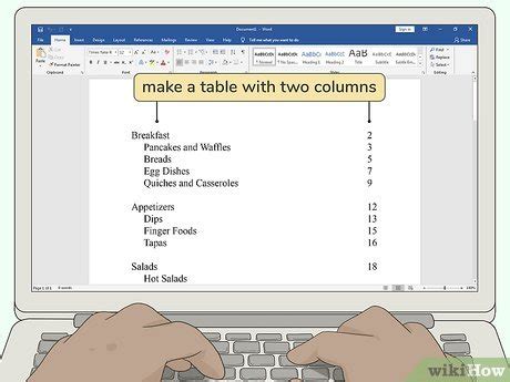 4 Ways To Write A Table Of Contents WikiHow