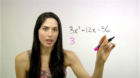 Factoring Quadratics How Nancypi Youtube