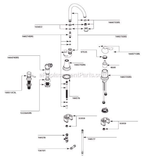 Moen Wetherly Kitchen Faucet Parts Diagram